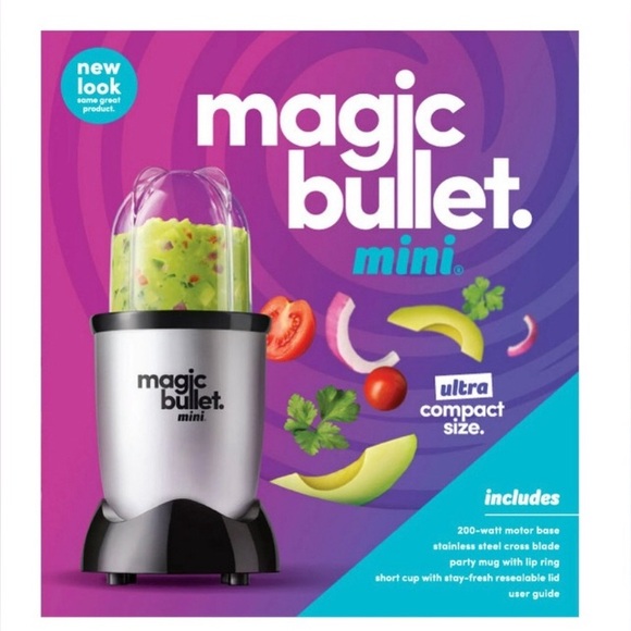 Magic bullet mini | Dining | Magic Bullet Mini 4 Oz Compact Personal ...